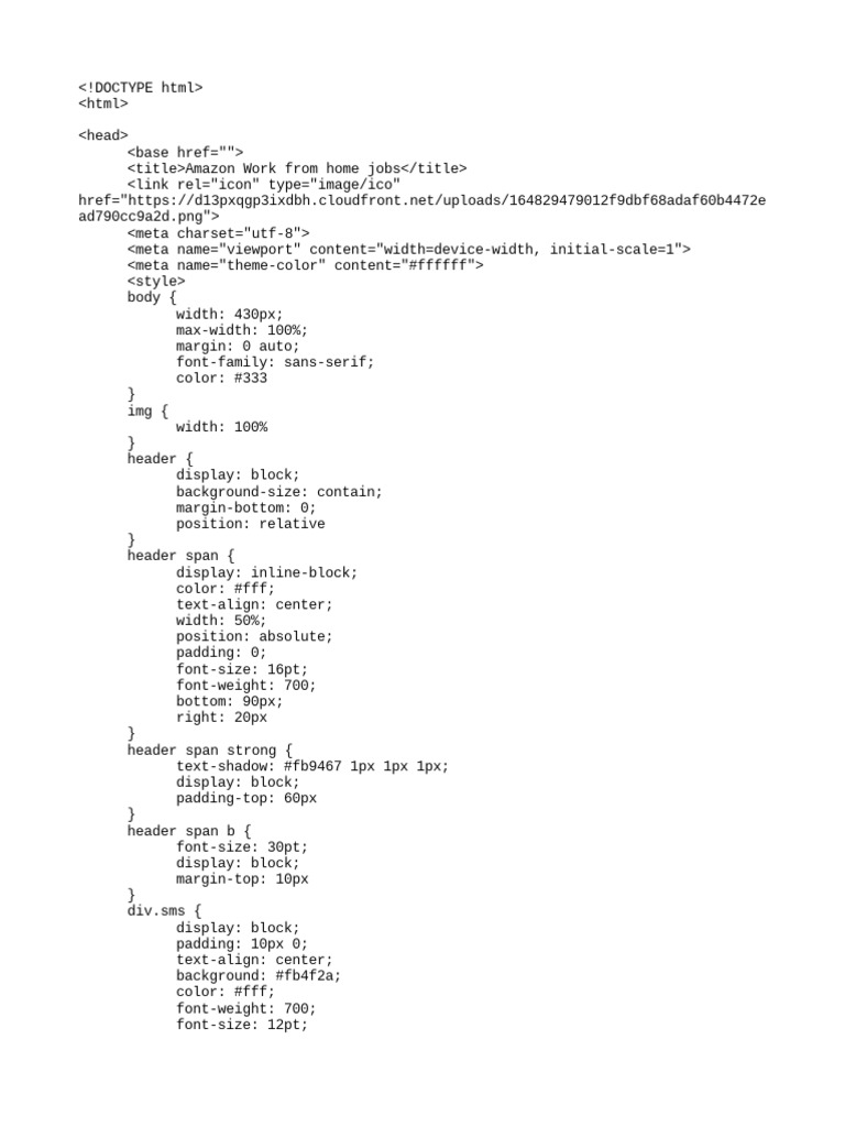 Landing Page Amazon | PDF | Personal Computing | Mobile ...