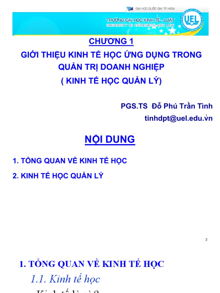 Chuong 1 Gioi Thieu KTHQL | PDF