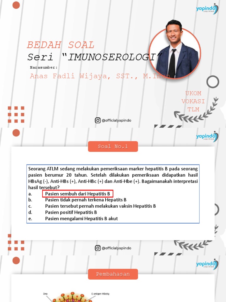 PPT WEBINAR TLM Seri Imunoserologi (11 Juni 2022) (Pak Anas) | PDF ...