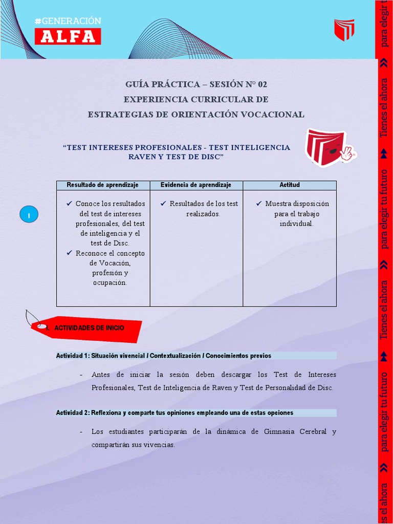 GUÍA PRÁCTICA 02 Erika Mendoza | PDF | Aprendizaje | Sicología