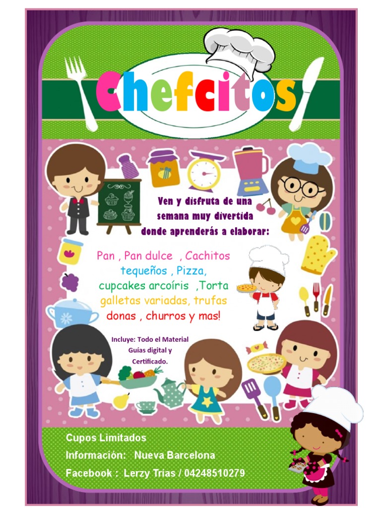 Chefcito Guia Digital-1 | PDF | Panes | Postres