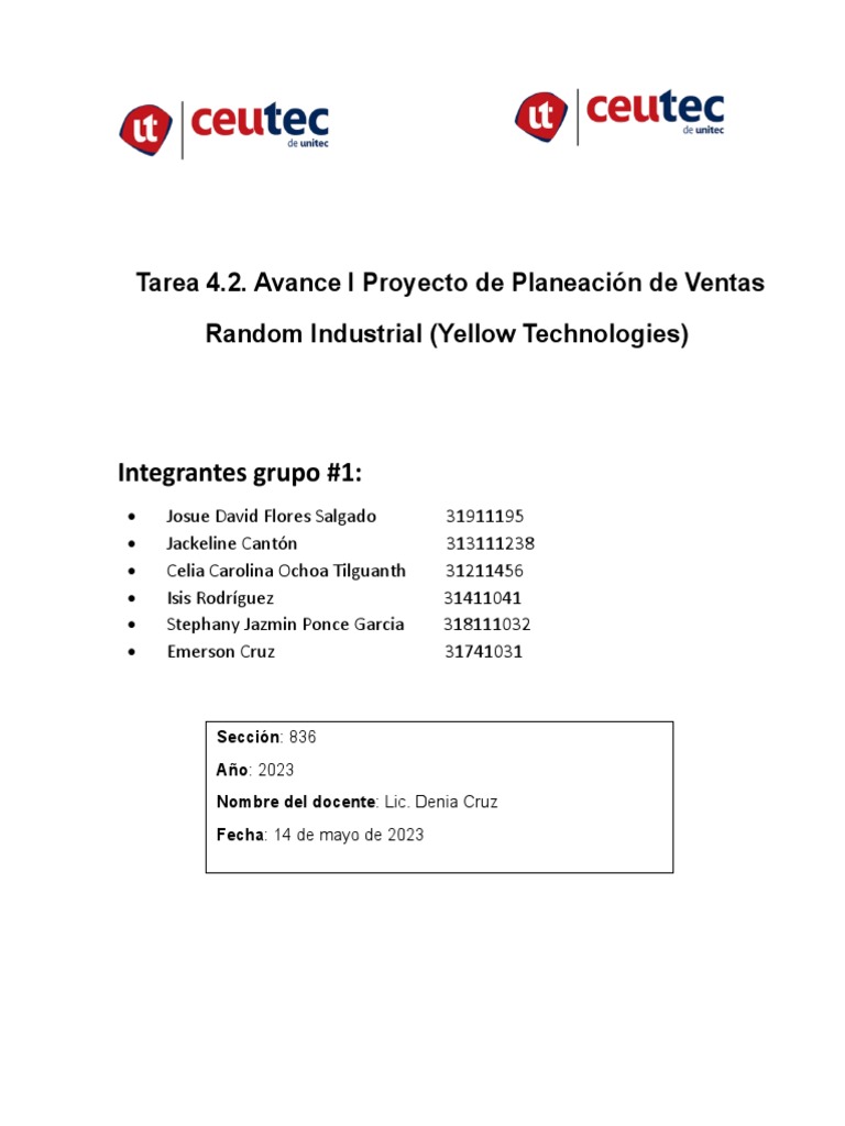 Avance 1 Proyecto de Clase | PDF | Marketing | Mercado (economía)