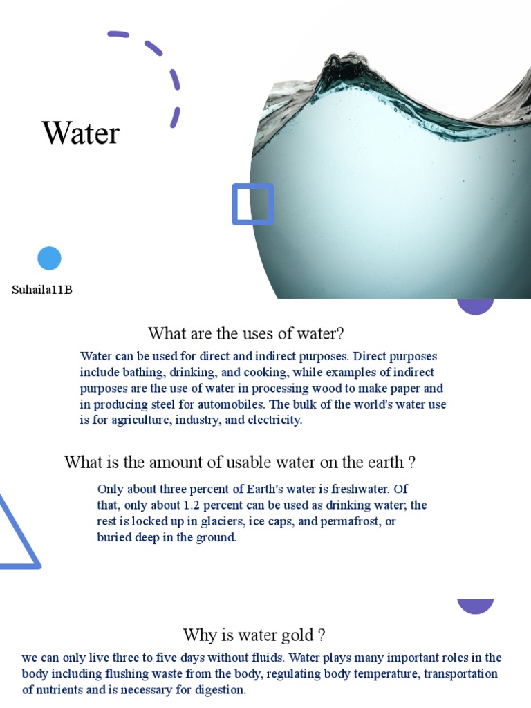 English - Water | PDF