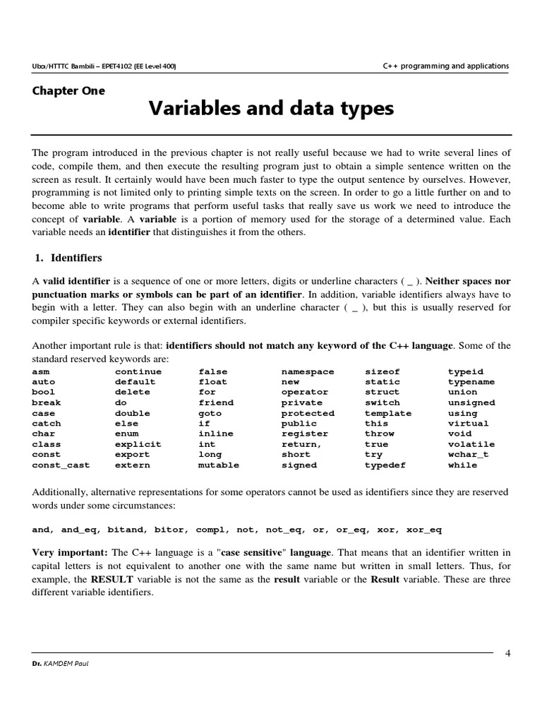 C Prog And Appl Pdf Integer Computer Science Variable Computer Science 
