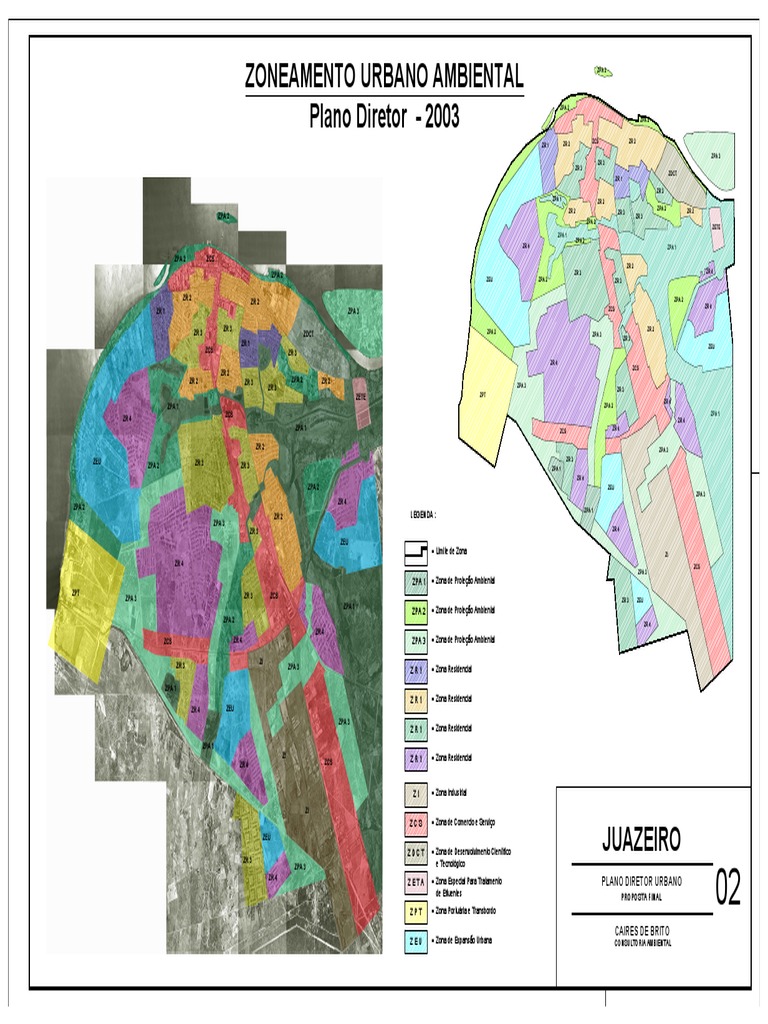001b Zoneamento Juazeiro PD2003 | PDF