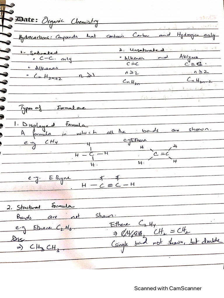 Organic Chemistry Pdf