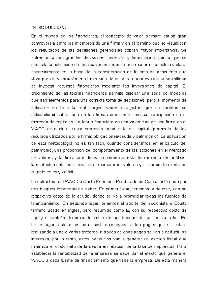 Waac Ad Finanzas | PDF | Deuda | Economias