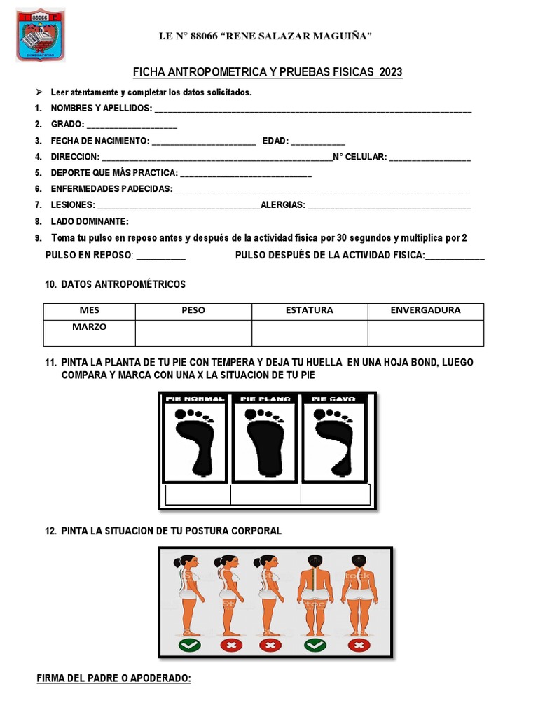 Ficha Ef N°1 RSM | PDF