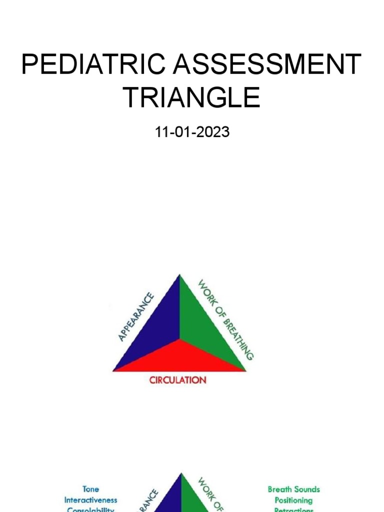 Pediatric Assessment Triangle | PDF | Clinical Medicine | Medical ...