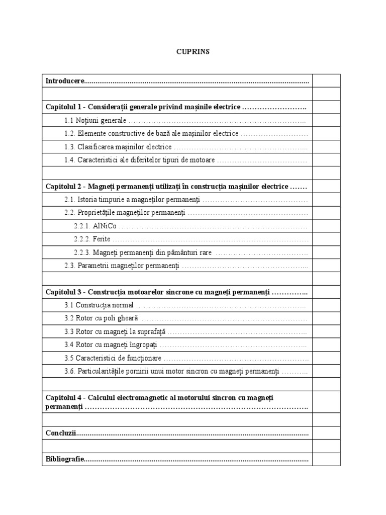 CUPRINS | PDF