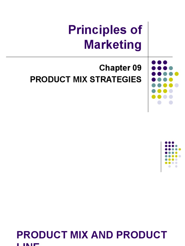 09 - Product Mix Strategies Assignment | PDF | Marketing | Profit ...