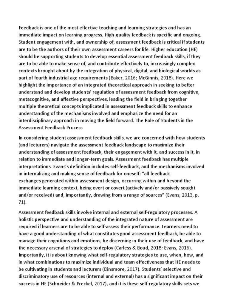 Improving Performance Through Enhancing Student Understanding of ... Improving Performance Through Enhancing Student Understanding of ...