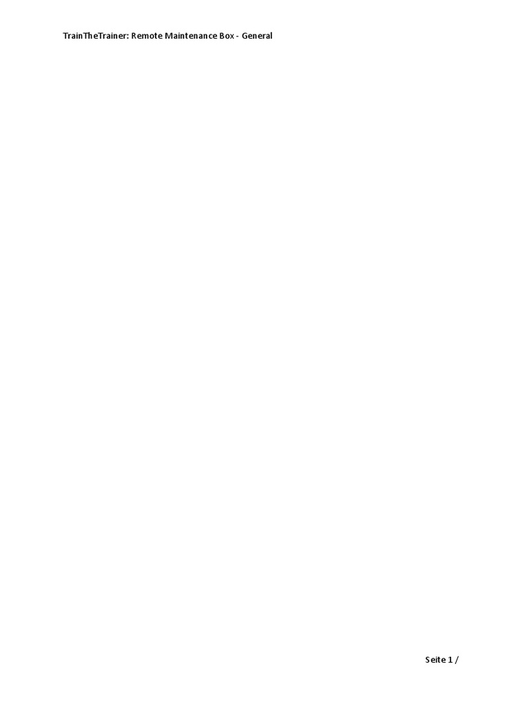En 01 Remote-Maintenance-Box-General 2017-01-09 Abcdpdf PDF para Word | PDF