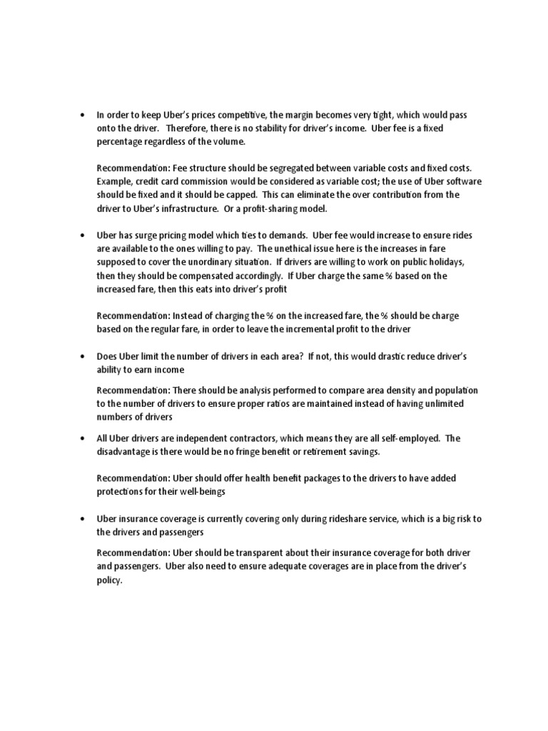Uber Ethical Issues Pdf