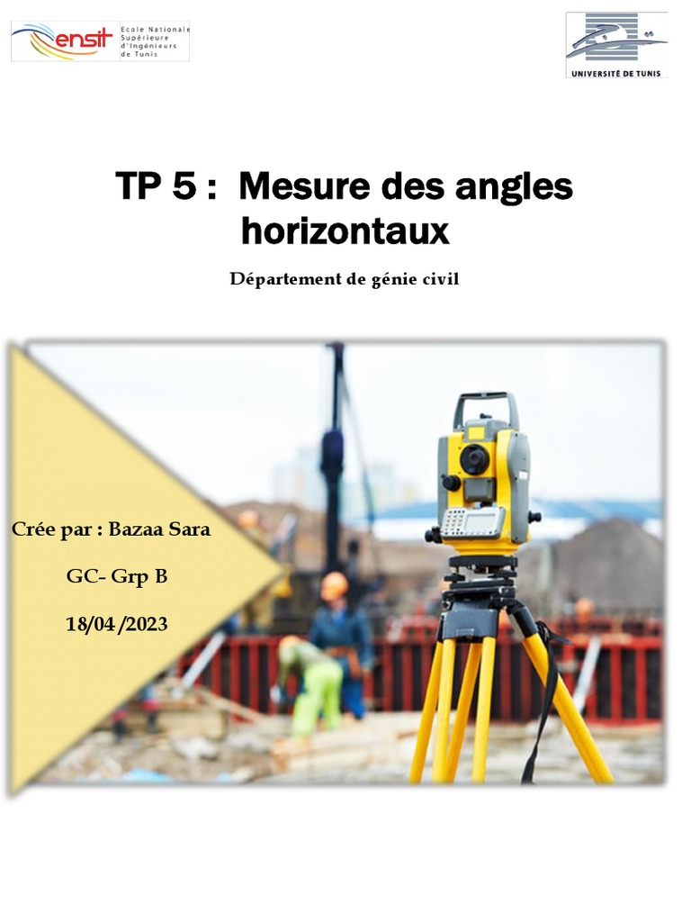 TP 5 Topo | PDF | Topographie