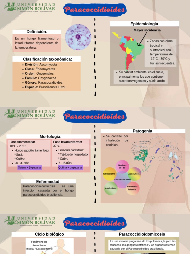 Paracoccidioides Brasiliensi | PDF | Causas de la muerte | Microbiología
