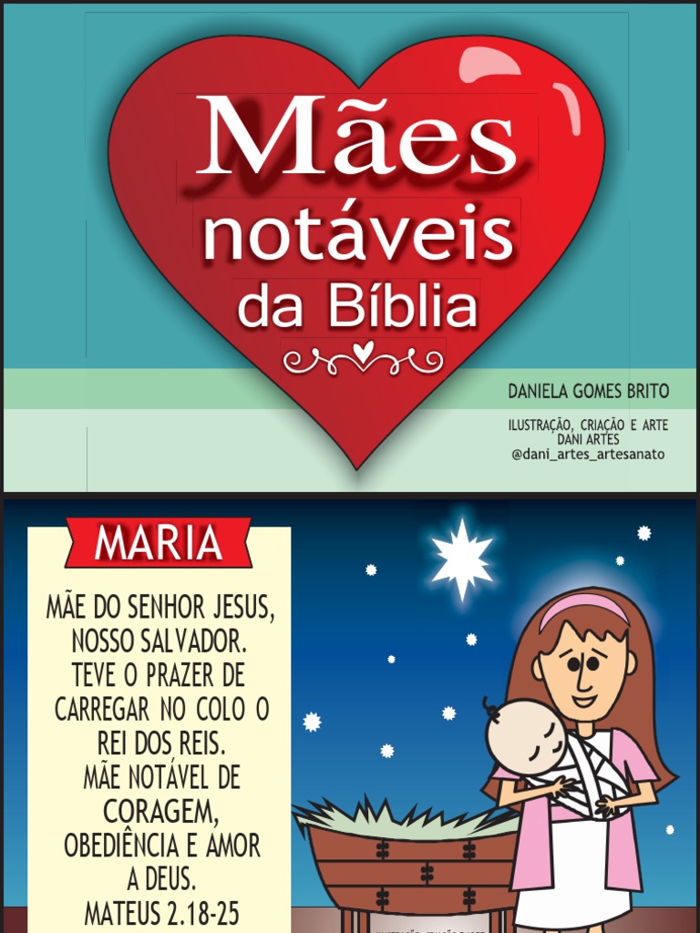 Livro Mães Da Bíblia Atividades Pdf Gênesis Livro Livro Do êxodo