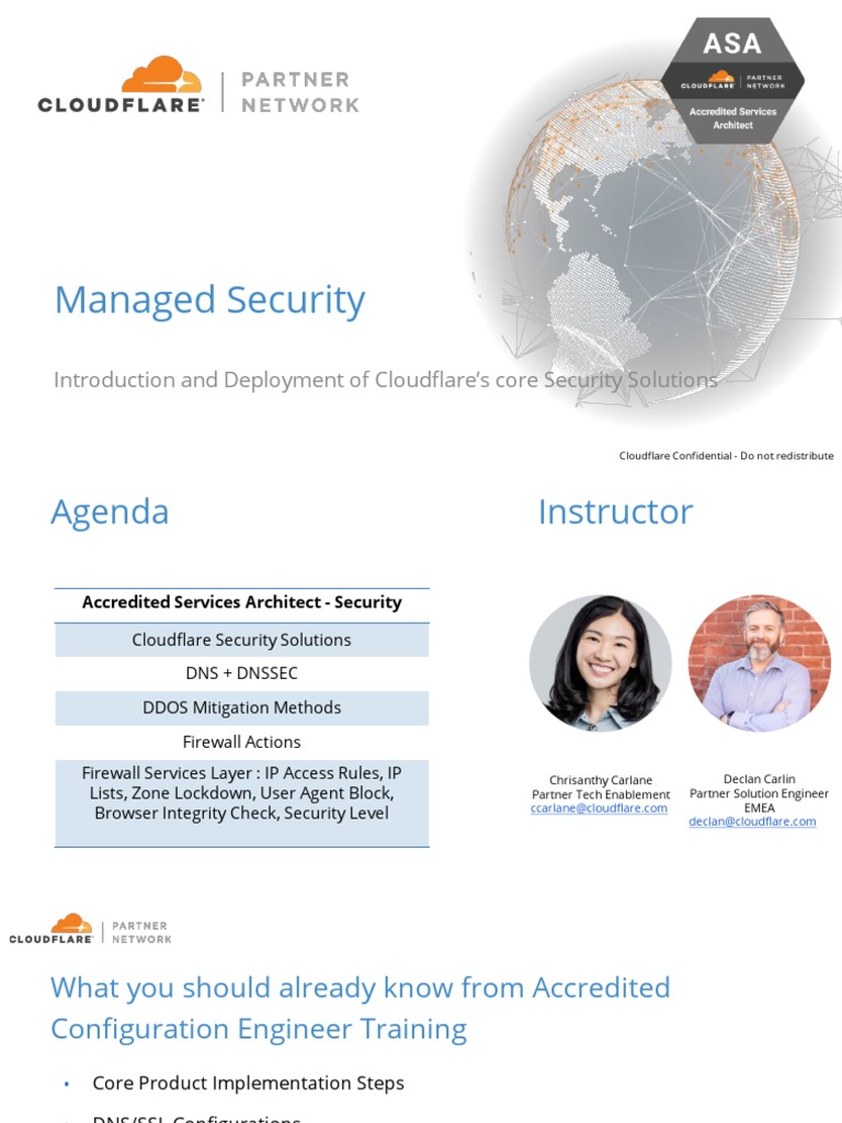 CSE-200 Accredited Services Architect Day 1 - Security Slide | Download Free PDF | Denial Of ...