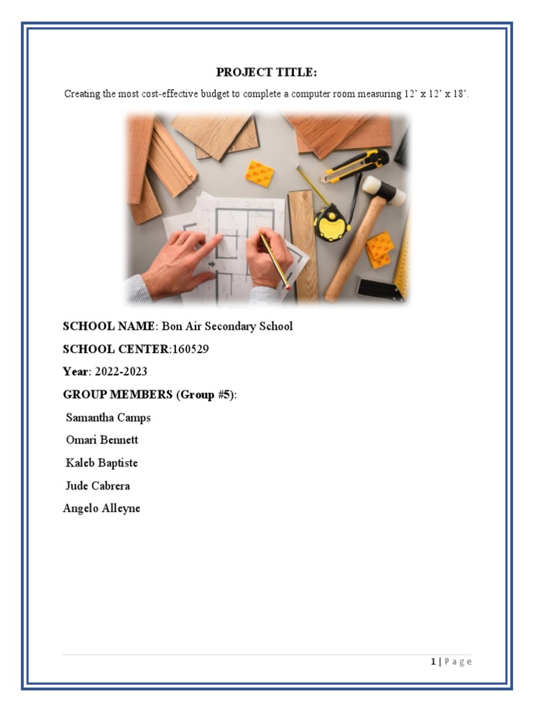 Math Sba | PDF | Tile