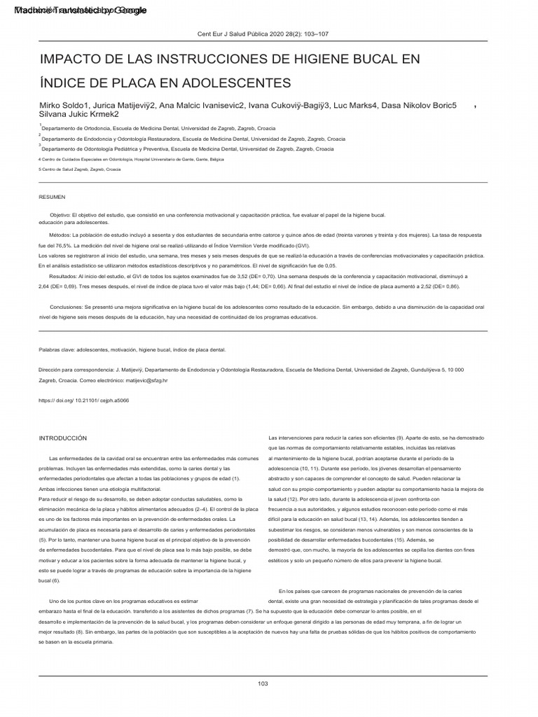 Cejph - CJP 202002 0004 | PDF | Higiene oral | Ciencias de la Salud