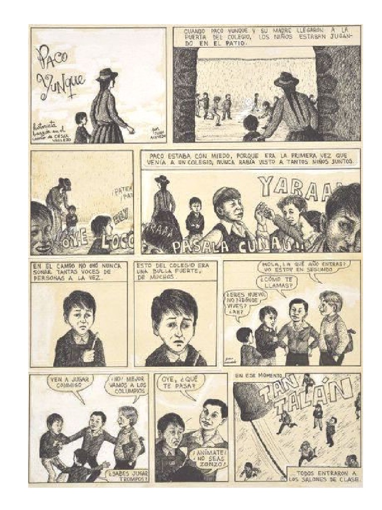 Historieta Paco Yunque | PDF