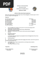 SK Resolution | PDF | Philippines | Government