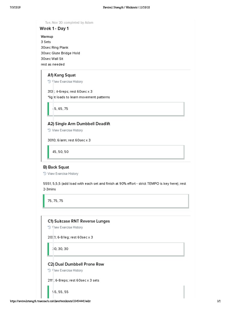 FBB Group Programming - Cycle 1 - Weeks 1-12 | PDF | Kettlebell ...