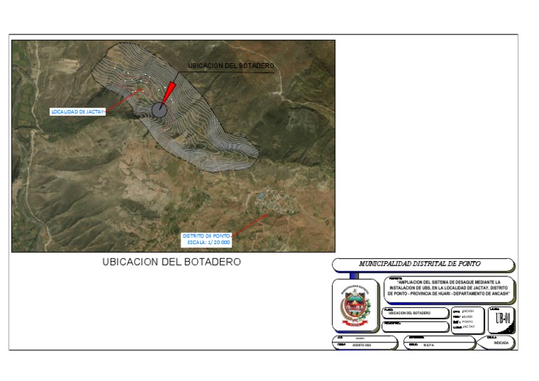 Plano de Botadero - A4 | PDF