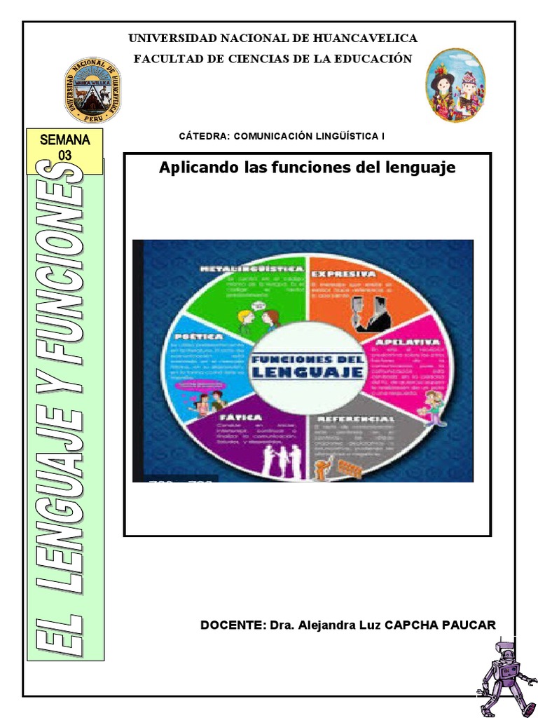 Folleto 03. Lenguaje y Funciones | PDF | Comunicación | Cognición