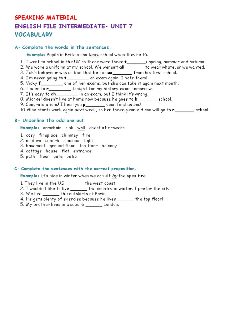 Int 7 | PDF | Home & Garden