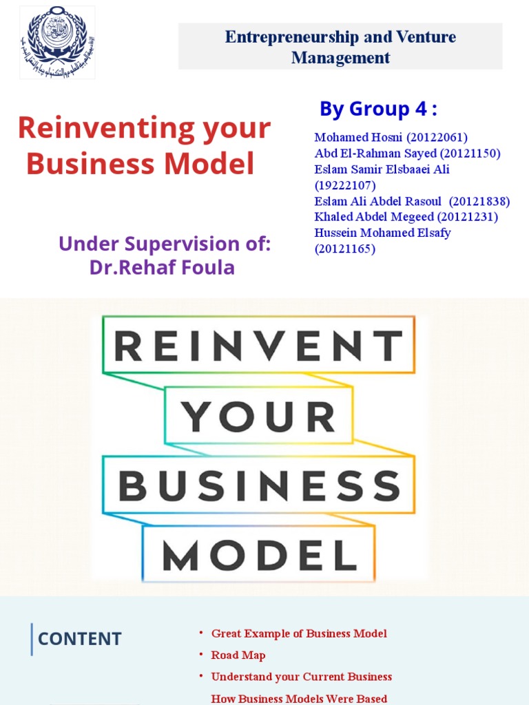 Reinventing-Your-Business-Model-2 (Final) | PDF | Business Model | Innovation
