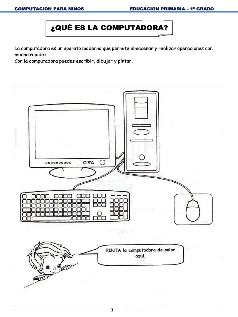 2 Cuaderno Computacion 5 Años | PDF