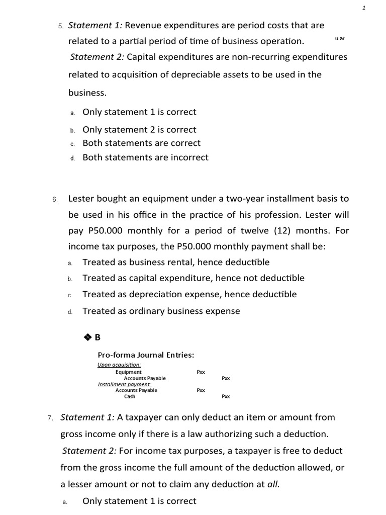 Deductible Expense | PDF | Expense | Tax Deduction