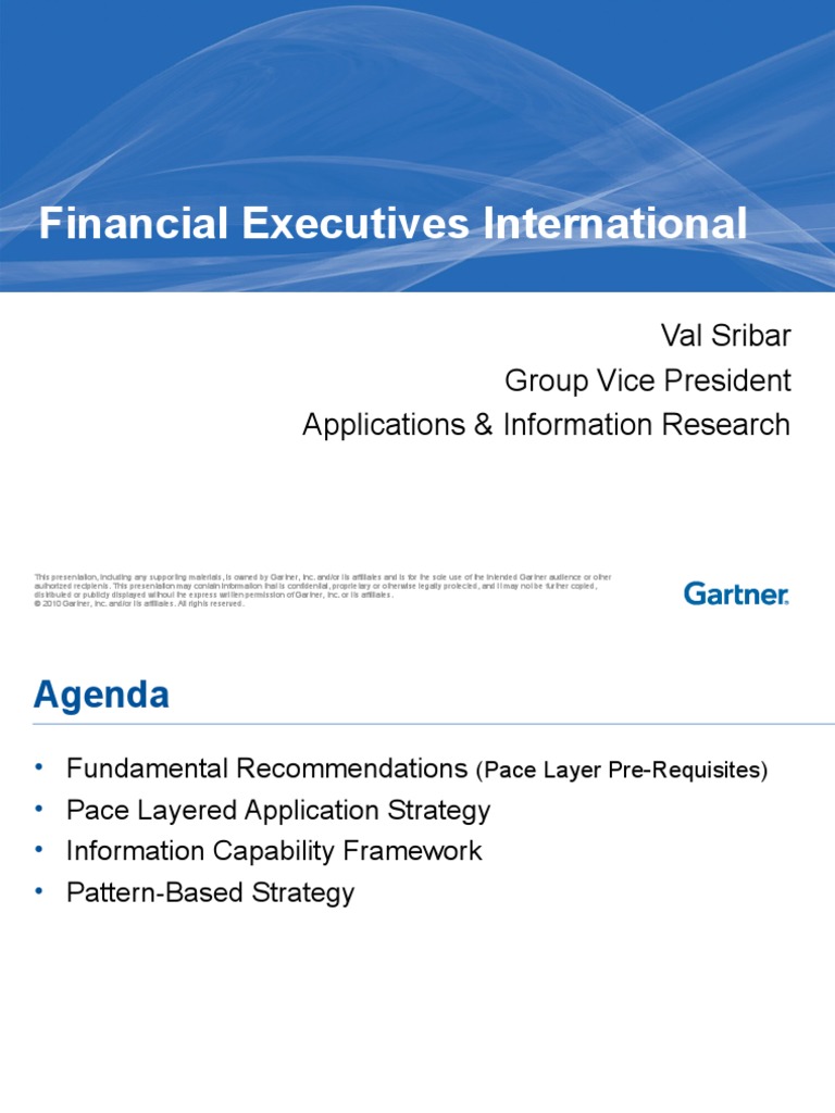 Pace Layering by Gartner | PDF | Accounts Payable | Analytics