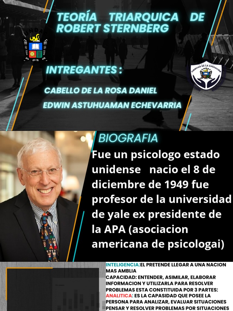 Teoría Triarquica de Robert Sternberg (3) | PDF | Sicología | Pensamiento