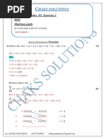 Gr9_Maths_Factorisation_MEMO | PDF | Mathematics | Arithmetic