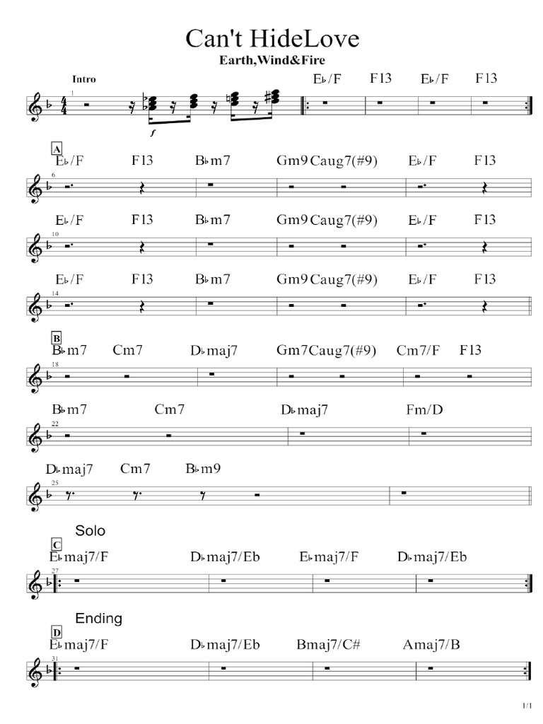 Can' T Hide Love PDF | PDF