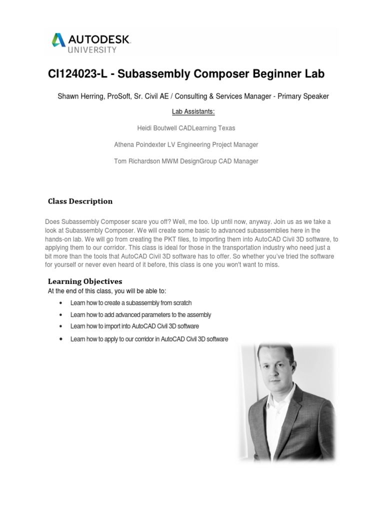 Subassembly | PDF | Parameter (Computer Programming) | Auto Cad