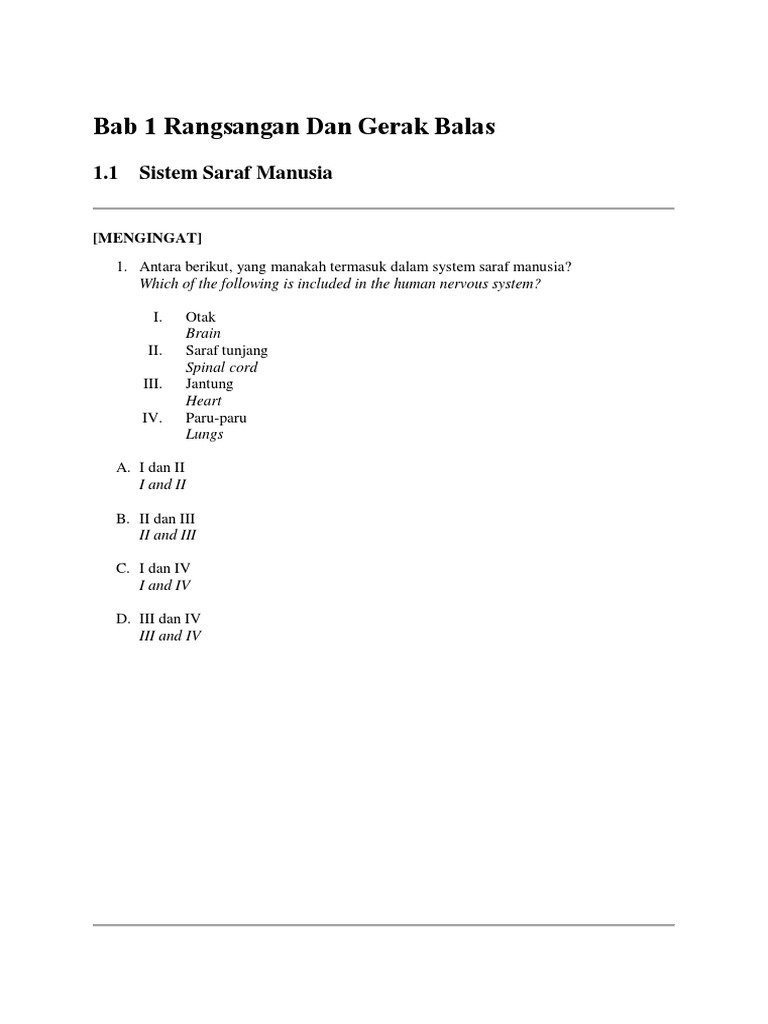 Science F3 Sains BAB 1 2022 | PDF