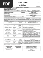 Ficha Técnica de ACRAMITE® 50 WS | PDF