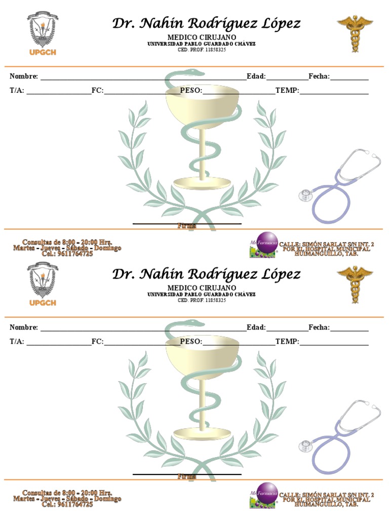 Recetario Mi Farmacia | PDF