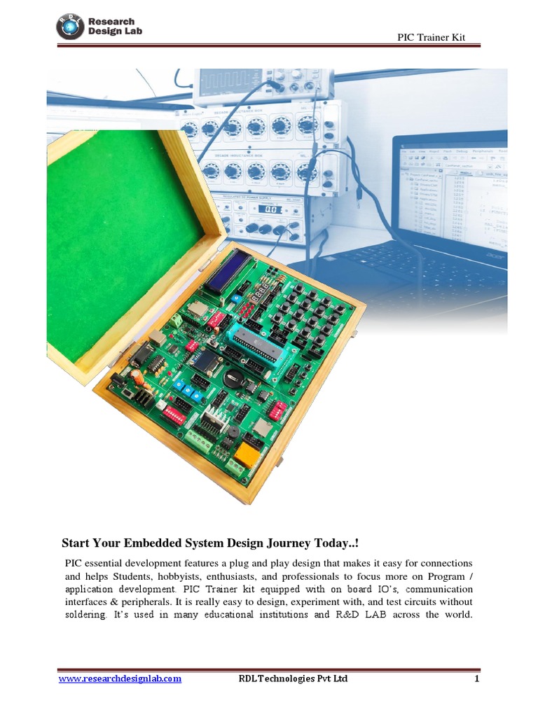 Pic Development Board User Manual | PDF | Microcontroller | Usb