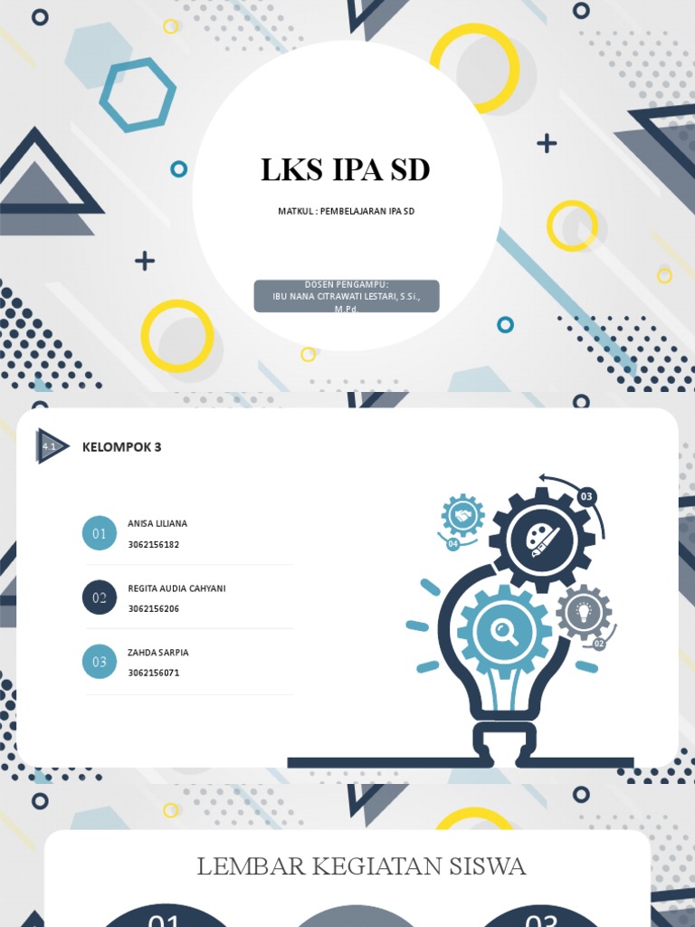 Kelompok 3 - LKS Ipa SD | PDF