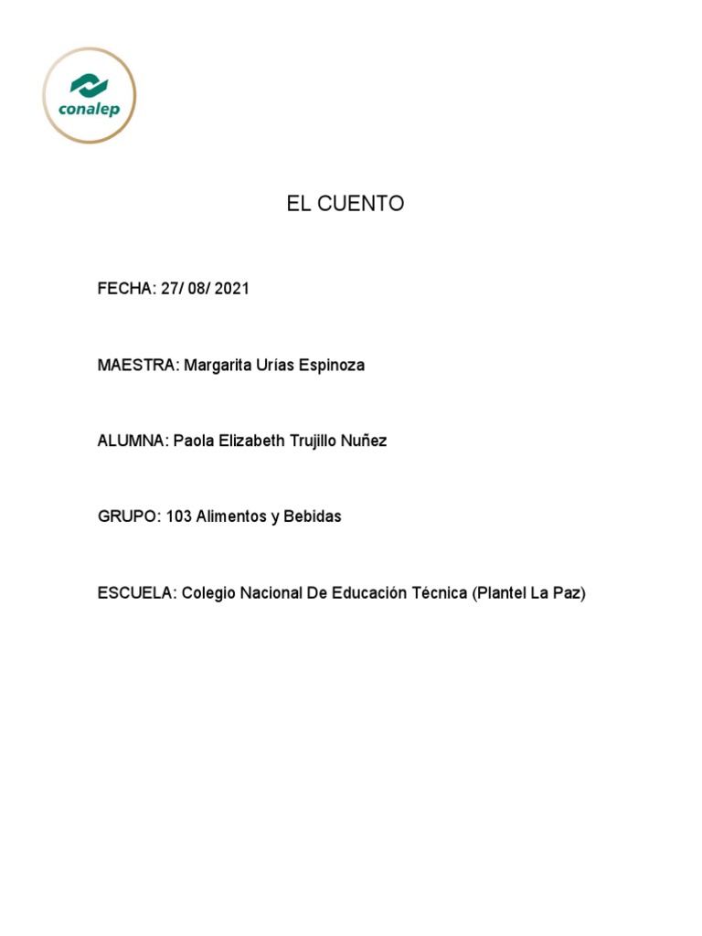 Cuento | PDF | Cuentos | Aves