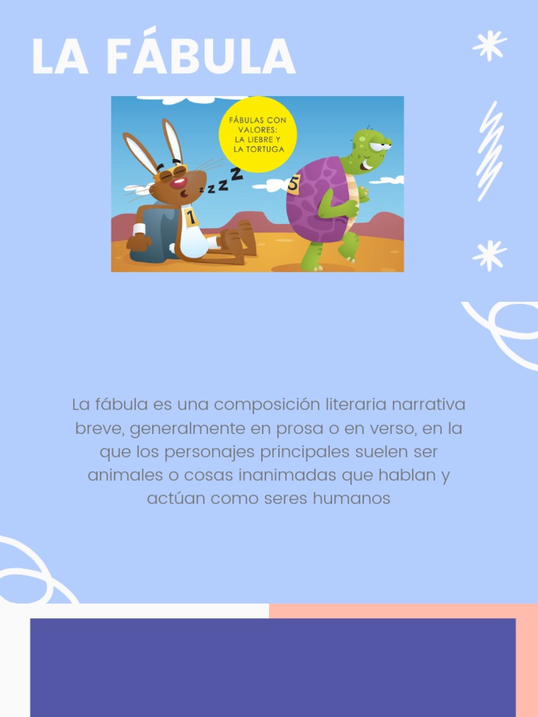 Fábula | PDF | Fábula