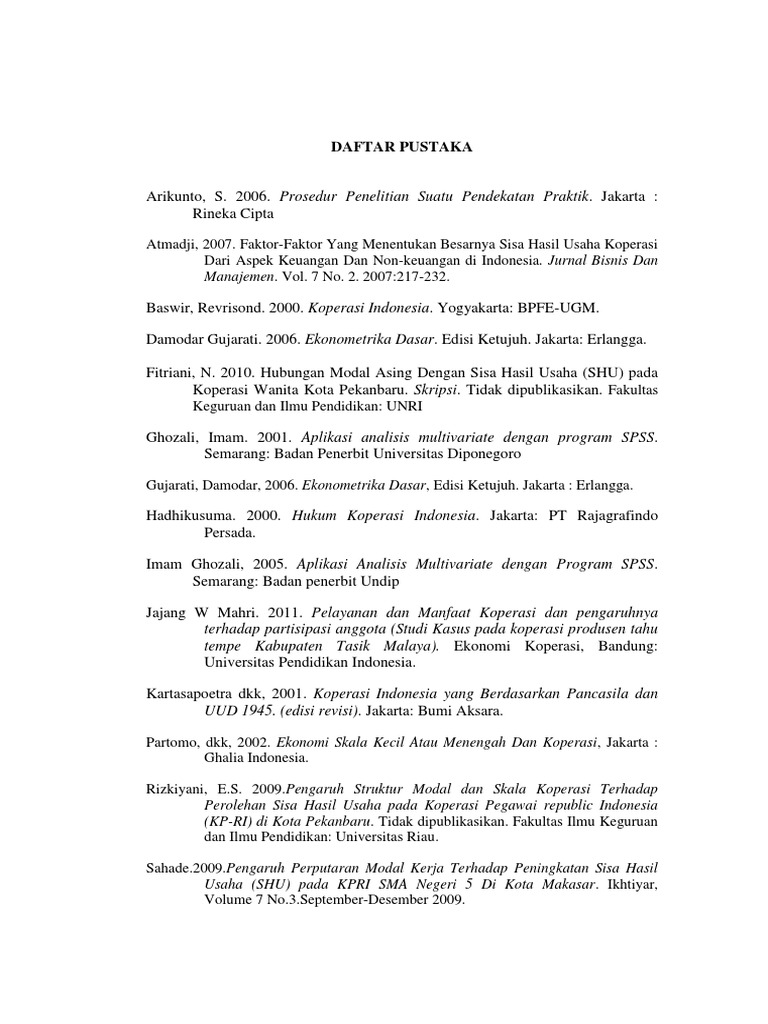 Daftar Pustaka.1 | PDF