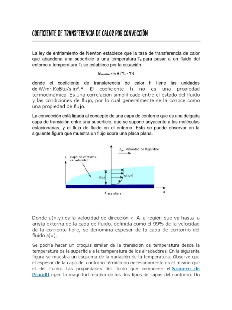 Procesos | PDF | Convección | Transferencia de calor