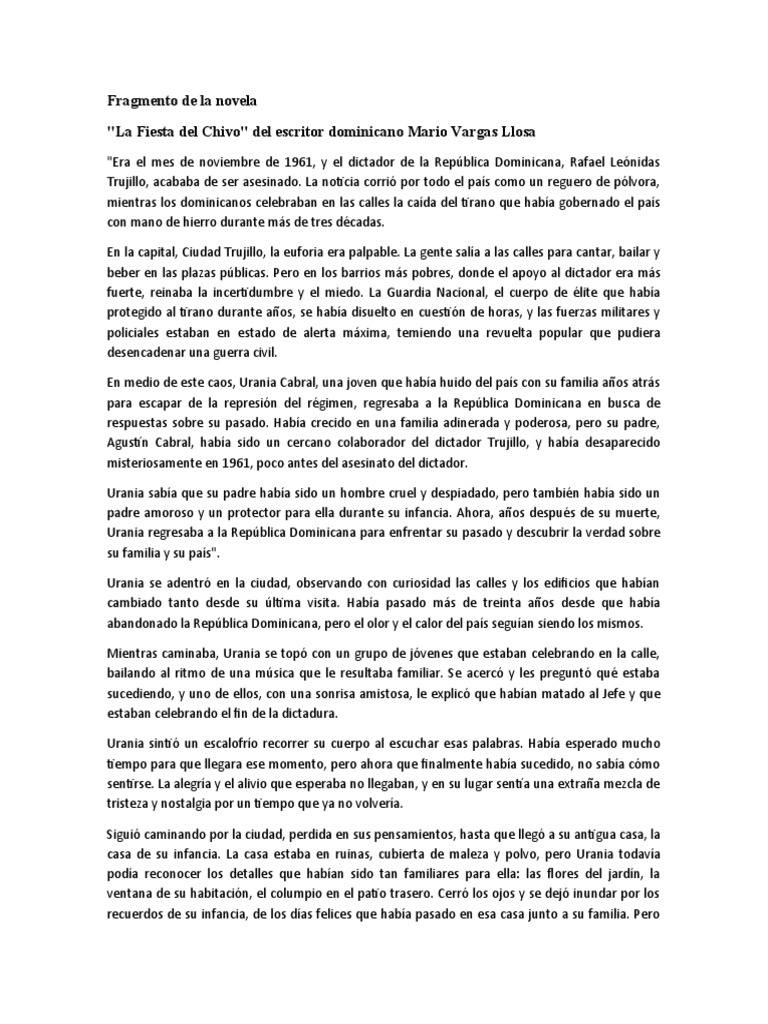 Fragmento de La Novela Con Su Guia | PDF