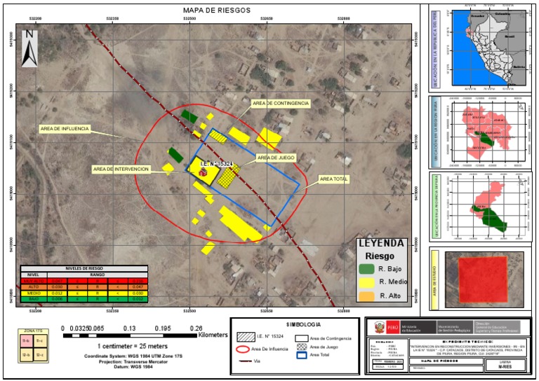 12 Mapa de Riesgos | PDF | Datos geográficos e información | Geodesia