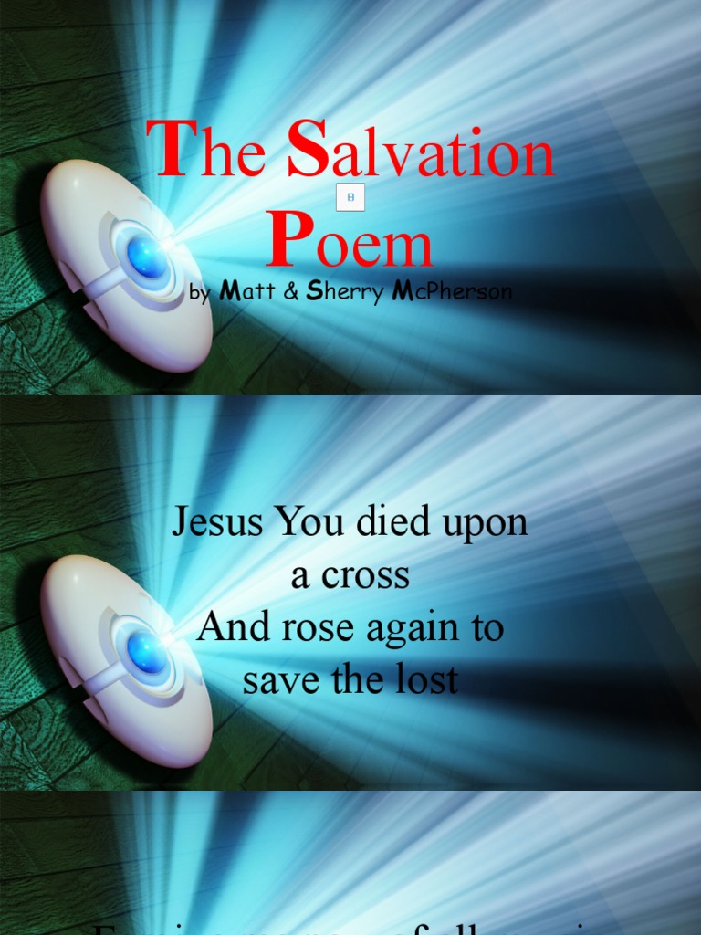 Bernabe_Symon-The Salvation Poem | PDF